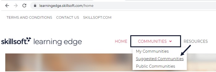 How to obtain a list of all Skillsoft courses from Learning Edge