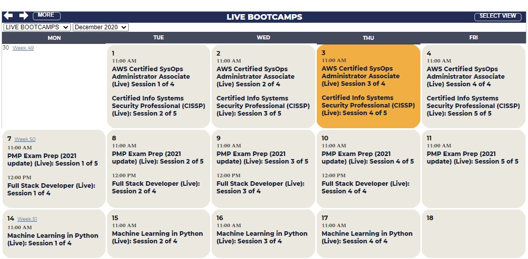 Percipio Bootcamps & Leadercamps