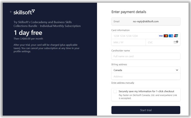 Individual and Team Subscriptions