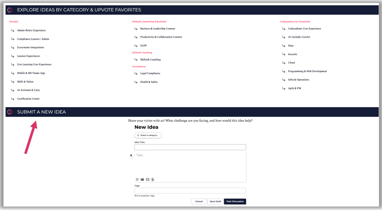 How to Submit an Enhancement Request Through Learning Edge