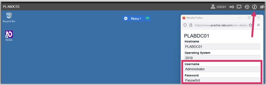 Practice Lab Troubleshooting