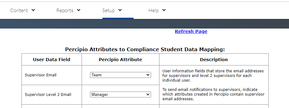 Compliance Supervisor Email Notifications